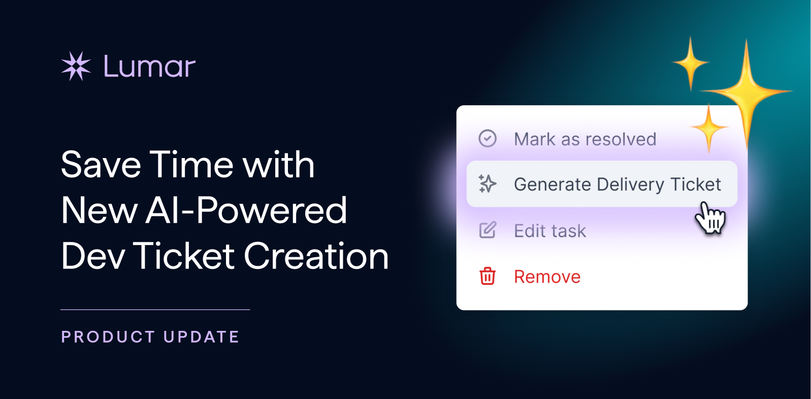 AI Dev Ticket Generator - Lumar Website Optimization Tools